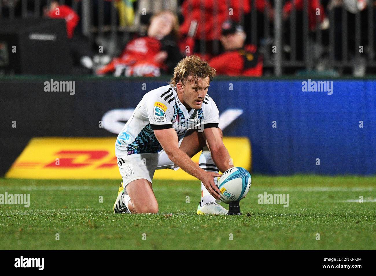 Chiefs co-captain Damian McKenzie during the Super Rugby Pacific Round ...