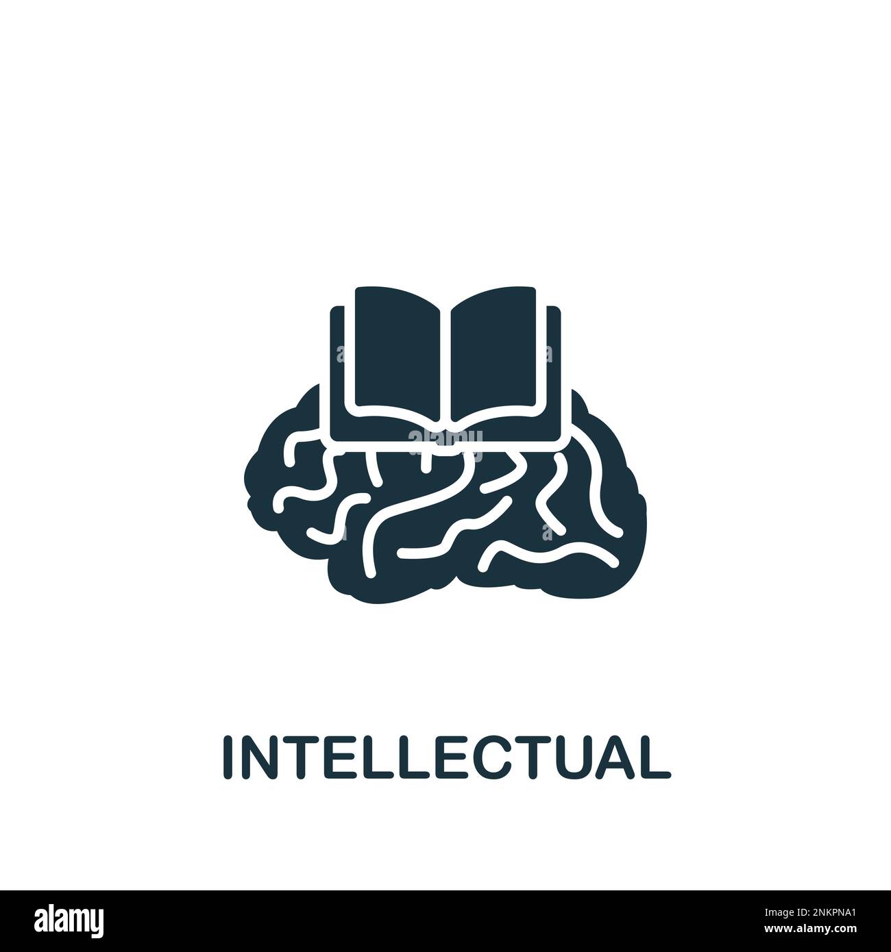 Intellectual Icon Monochrome Simple Sign From Performance Collection Intellectual Icon For