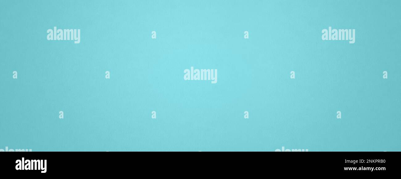 Aqua blue paper texture background. clean horizontal banner wallpaper ...