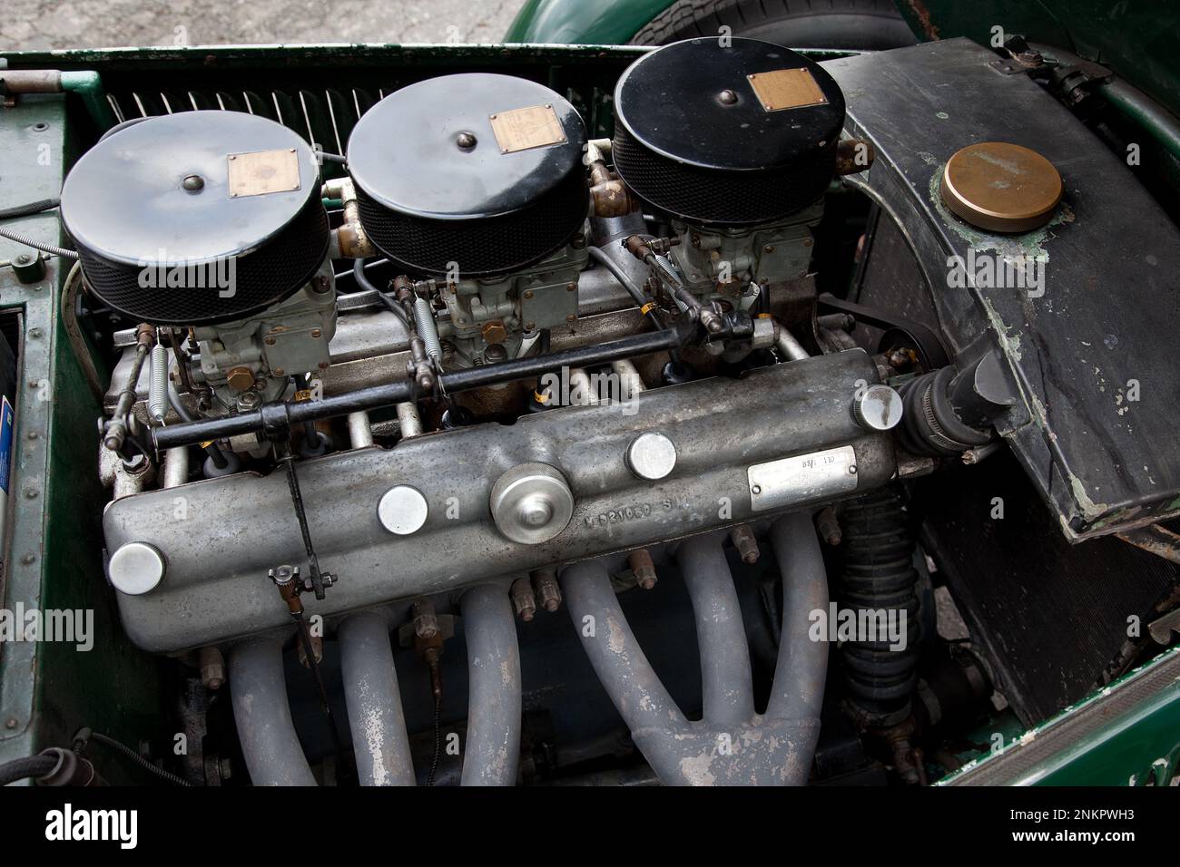 Frazer-Nash Le Mans Replica. 1951. Stirling Moss Car Stock Photo - Alamy