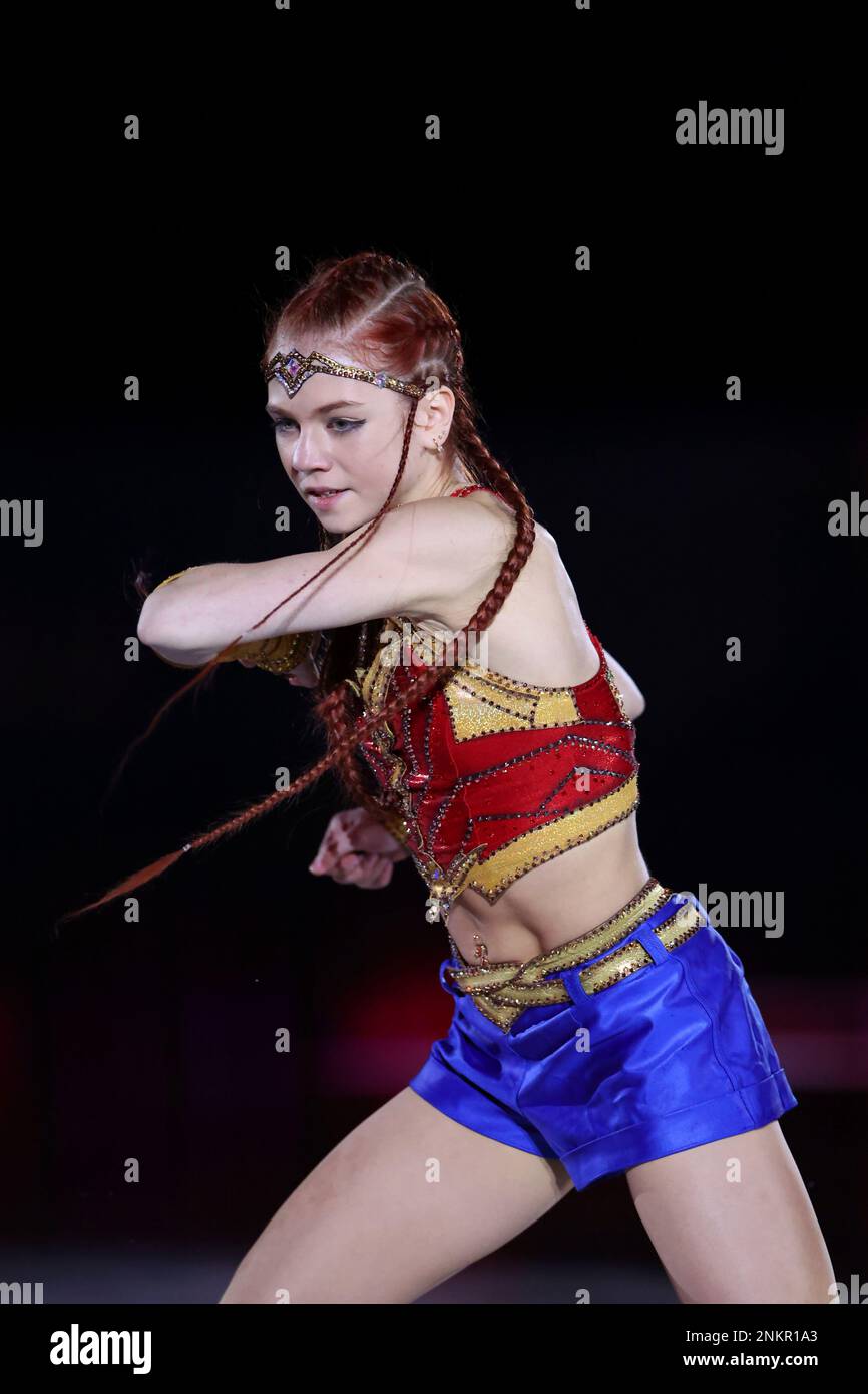 Aleksandra Trusova of ROC performs during the Figure Skating Exhibition ...