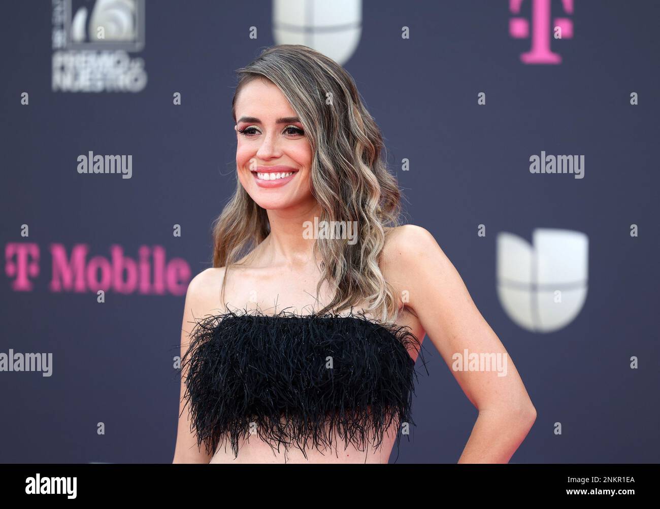 MIAMI, FL-FEB 23: Carolina Sarassa is seen during Univision “ Premio Lo ...
