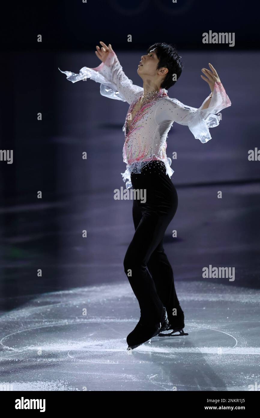 Japan's Yuzuru Hanyu performs during the Figure Skating Exhibition Gala ...