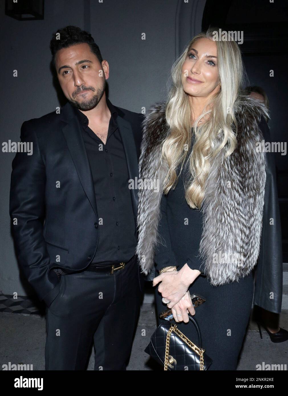 Photo by: zz/OGUT/STAR MAX/IPx 2020 2/13/20 Josh Altman and his wife ...