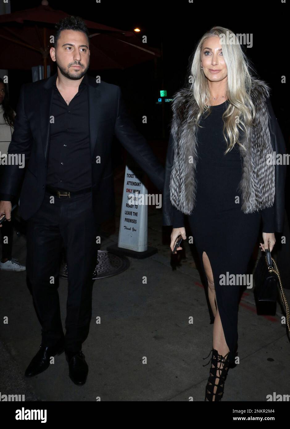 Photo by: zz/OGUT/STAR MAX/IPx 2020 2/13/20 Josh Altman and his wife ...