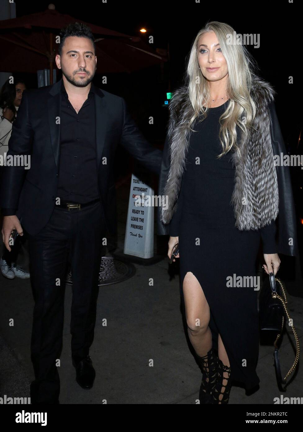 Photo by: zz/OGUT/STAR MAX/IPx 2020 2/13/20 Josh Altman and his wife ...