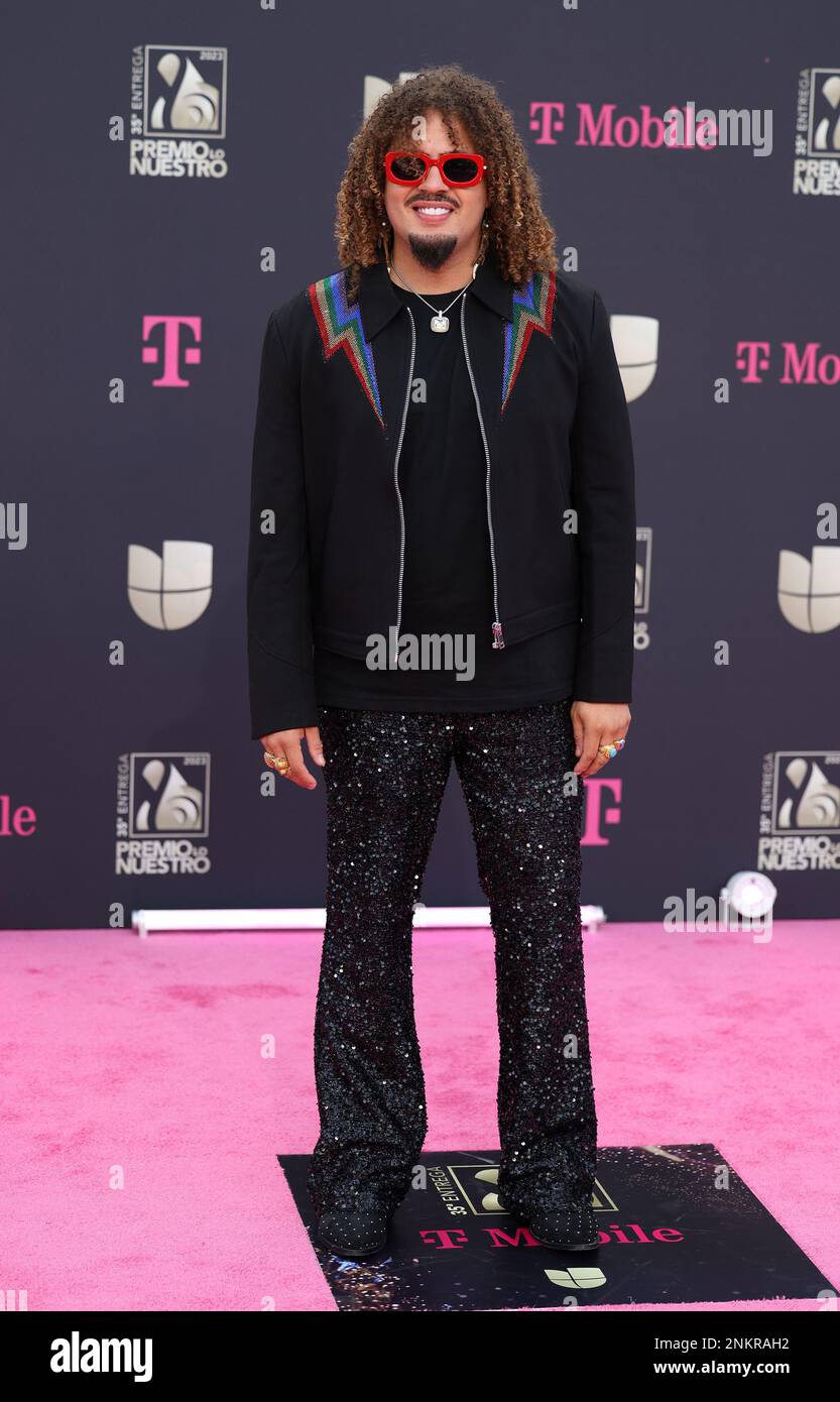 MIAMI, FL-FEB 23: Maffio is seen during Univision “ Premio Lo Nuestro ...