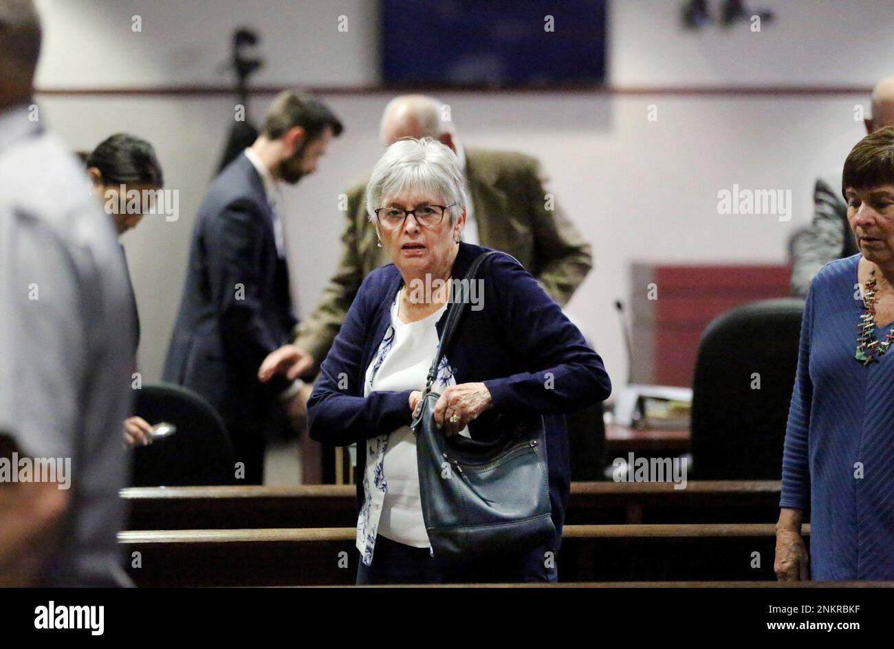Vivian Reeves, 75, leaves court while attending the second-degree ...