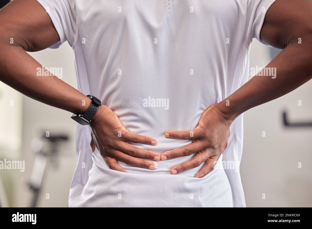 African male runner in pain hi-res stock photography and images - Alamy