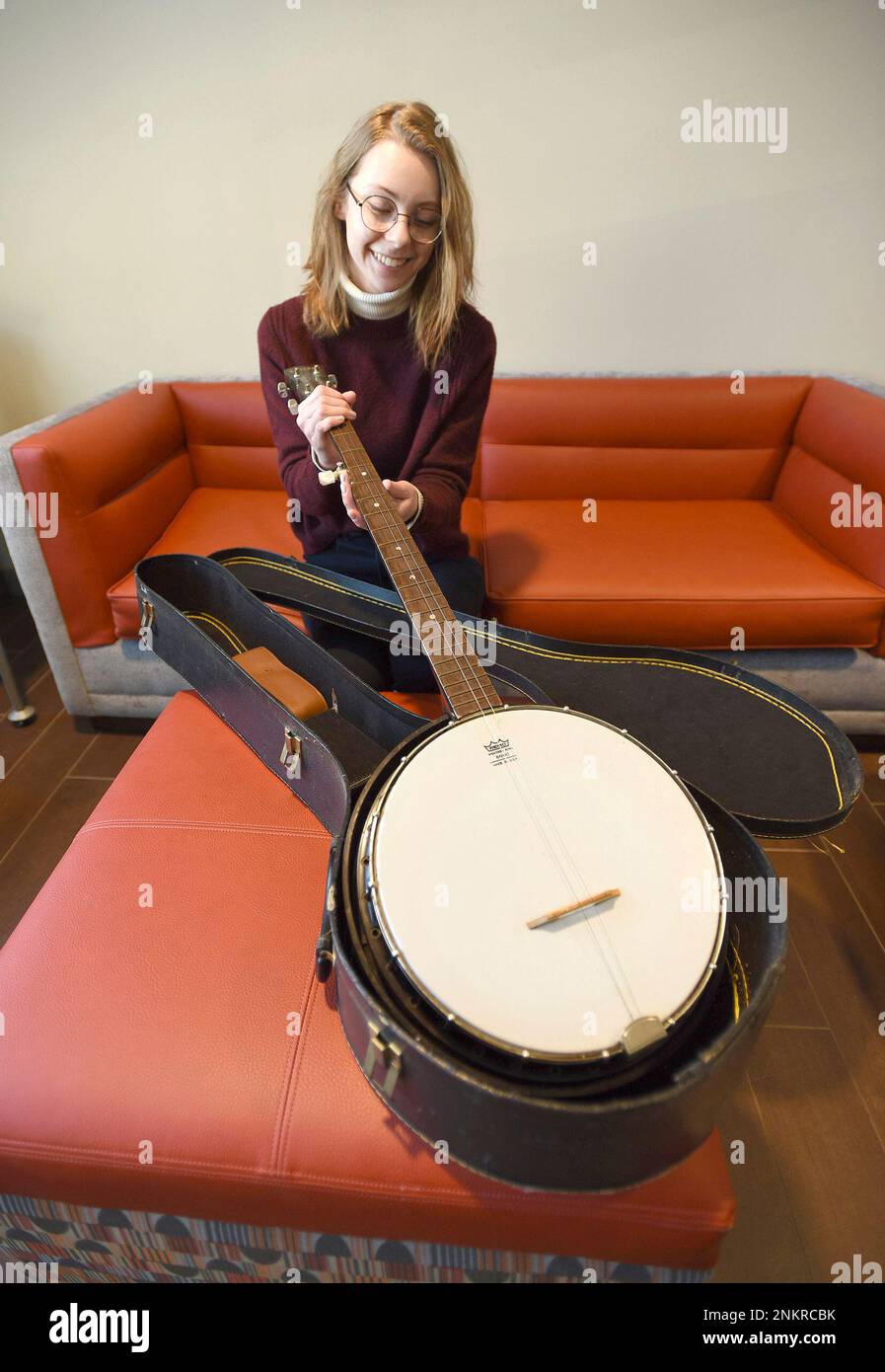 Erin Rouse, project manager at the Bluegrass Music Hall of Fame ...