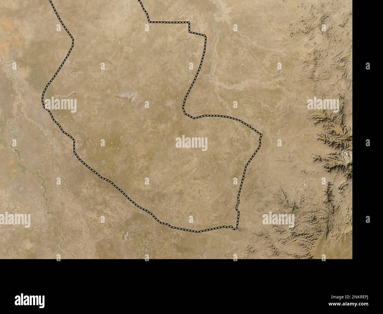 Al Qadarif, state of Sudan. Low resolution satellite map Stock Photo ... Al Qadarif, state of Sudan. Low resolution satellite map Stock Photo ...