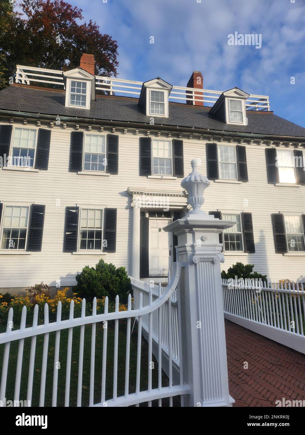 Ropes Mansion from Hocus Pocus - different angle Stock Photo - Alamy