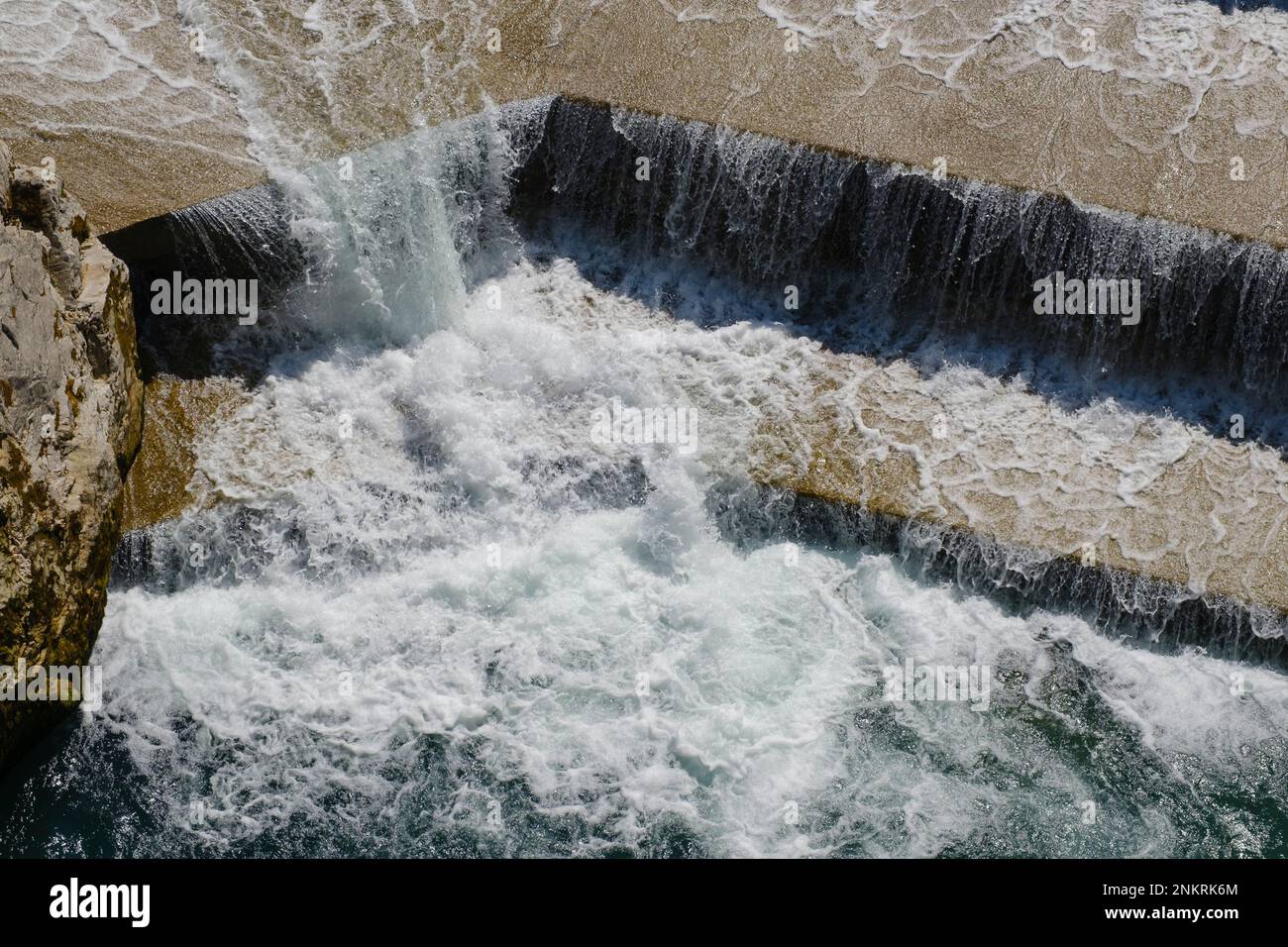 Waterfall lechfall river lech fussen hi-res stock photography and ...