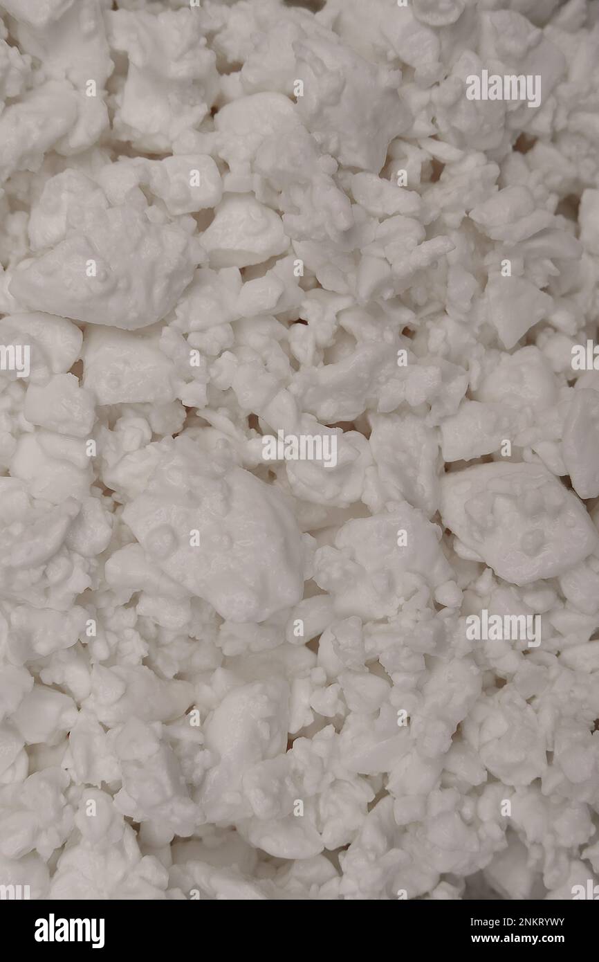 Velvety-textured dairy curd close-up. Cottage cheese texture background ...