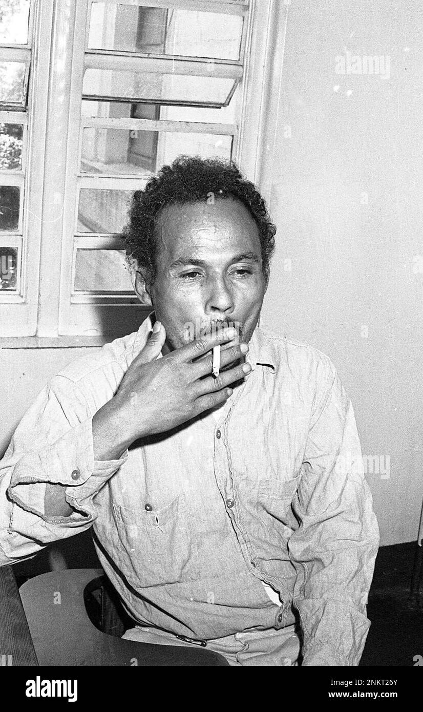 Beat poet Bob Kaufman in jail, July 9, 1969 (Vince Maggiora/San ...