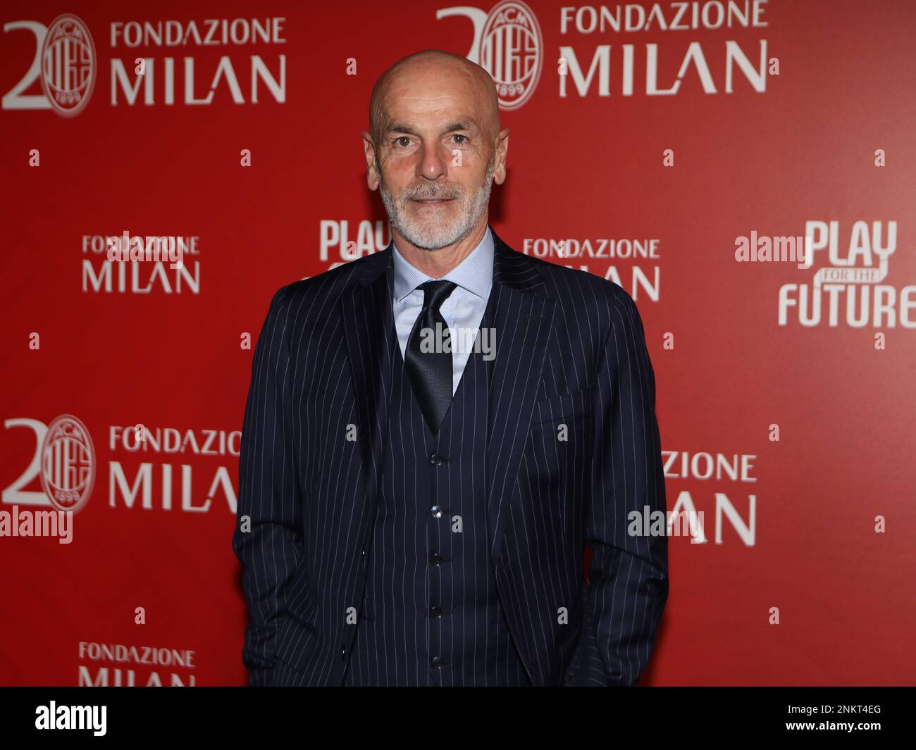 Milan, Italy. 23rd Feb, 2023. AC Milan head coach Stefano Pioli of ...