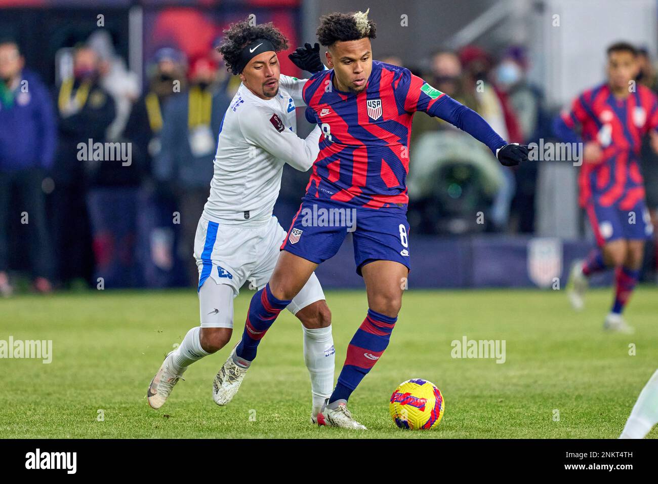 COLUMBUS, OH - JANUARY 27: United States midfielder Weston Mckennie (8 ...