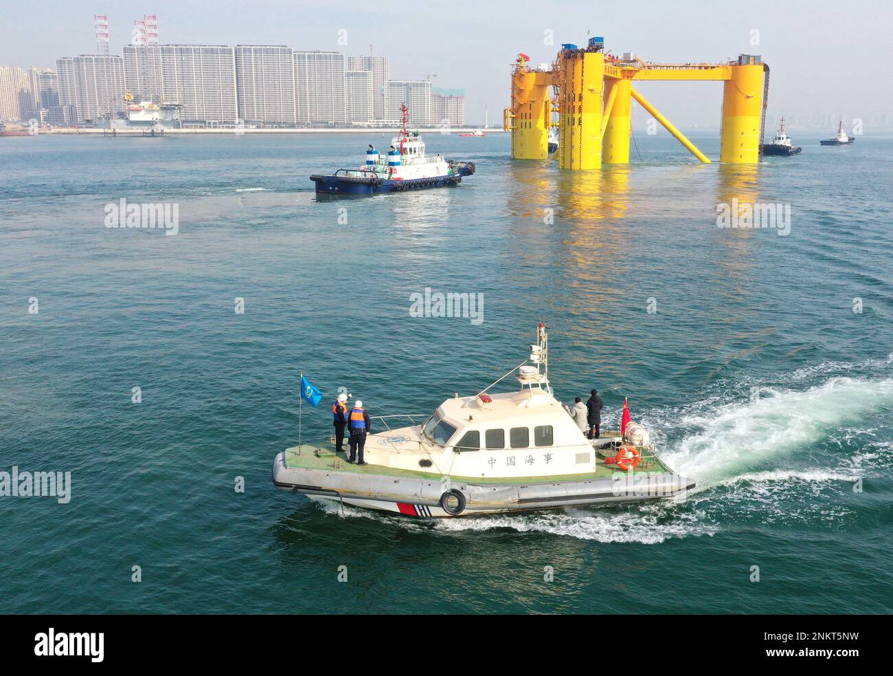 QINGDAO, CHINA - FEBRUARY 23, 2023 - Cnooc Guanlan, China's first far ...