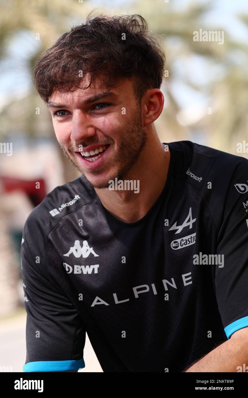 Pierre Gasly (FRA) Alpine F1 Team. Formula One Testing, Day Two, Friday ... Pierre Gasly (FRA) Alpine F1 Team. Formula One Testing, Day Two, Friday ...