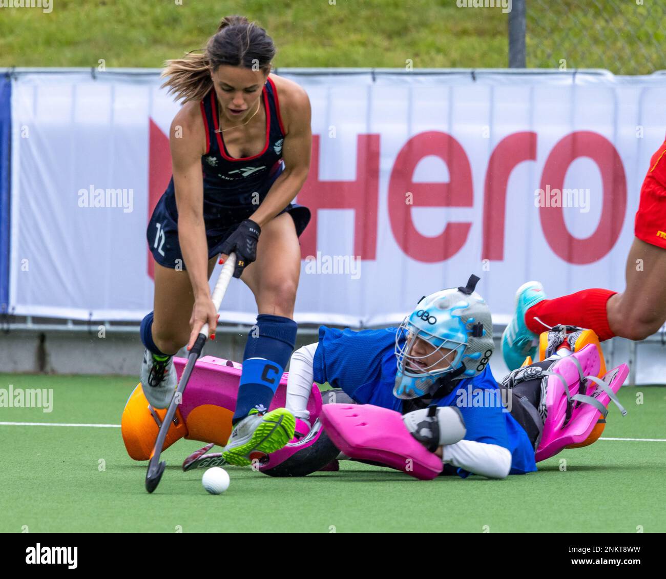 Wellington, New Zealand. 20th Feb, 2023. Amanda Golini (12 USA) rounds ...