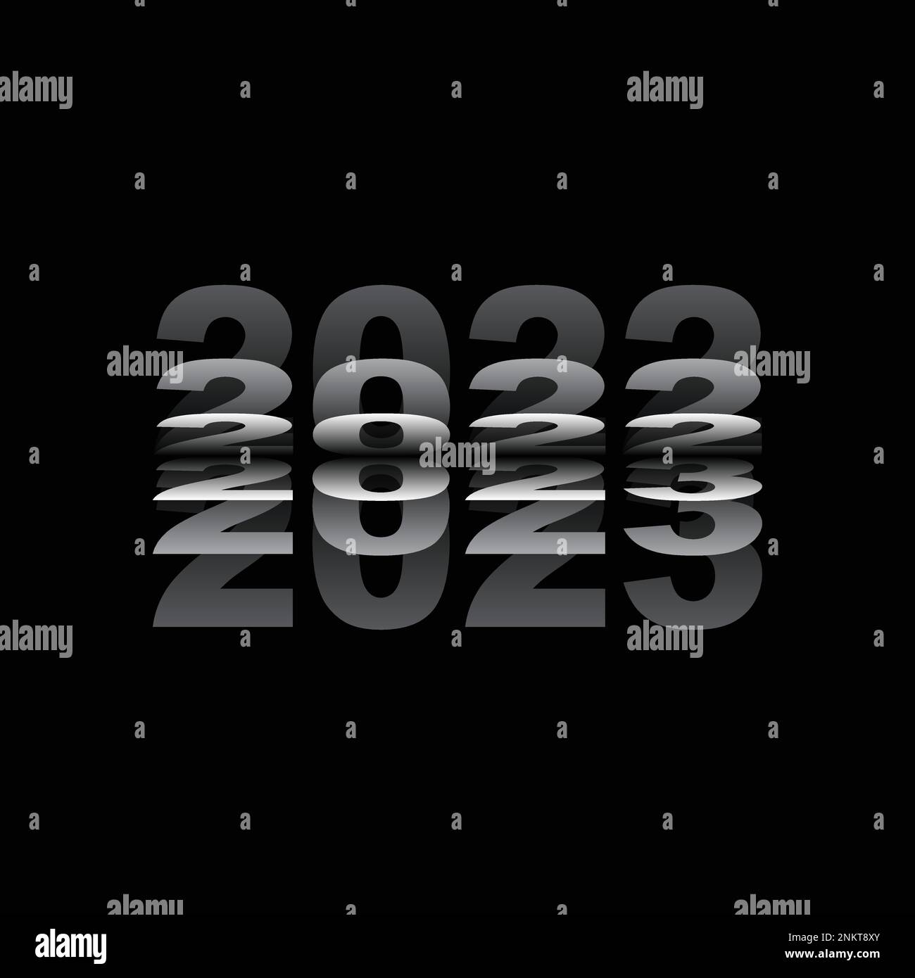 New year numbers background Stock Vector Image & Art - Alamy