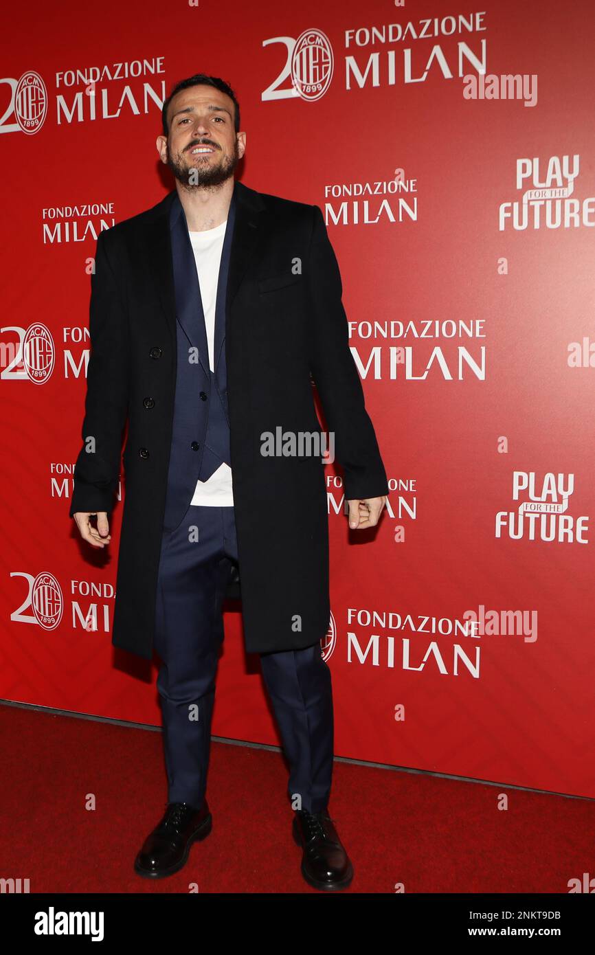 Milan, Italy. 23rd Feb, 2023. AC Milan defender Alessandro Florenzi of ...