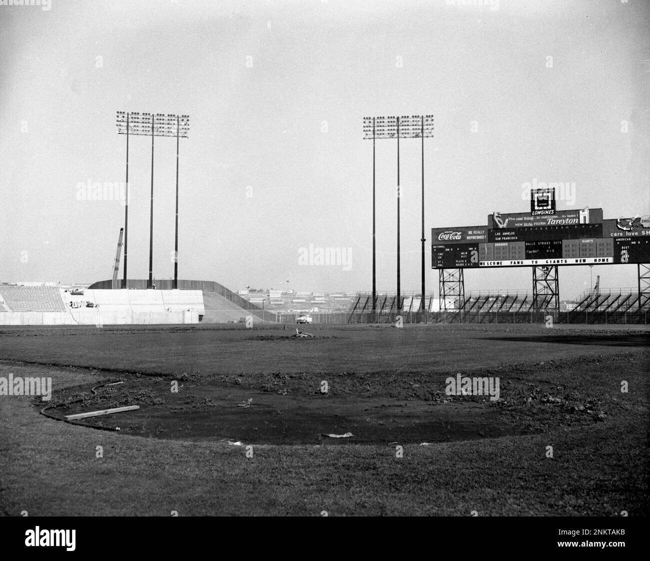 Candlestick Park nearing completion (Ken McLaughlin/San Francisco ...