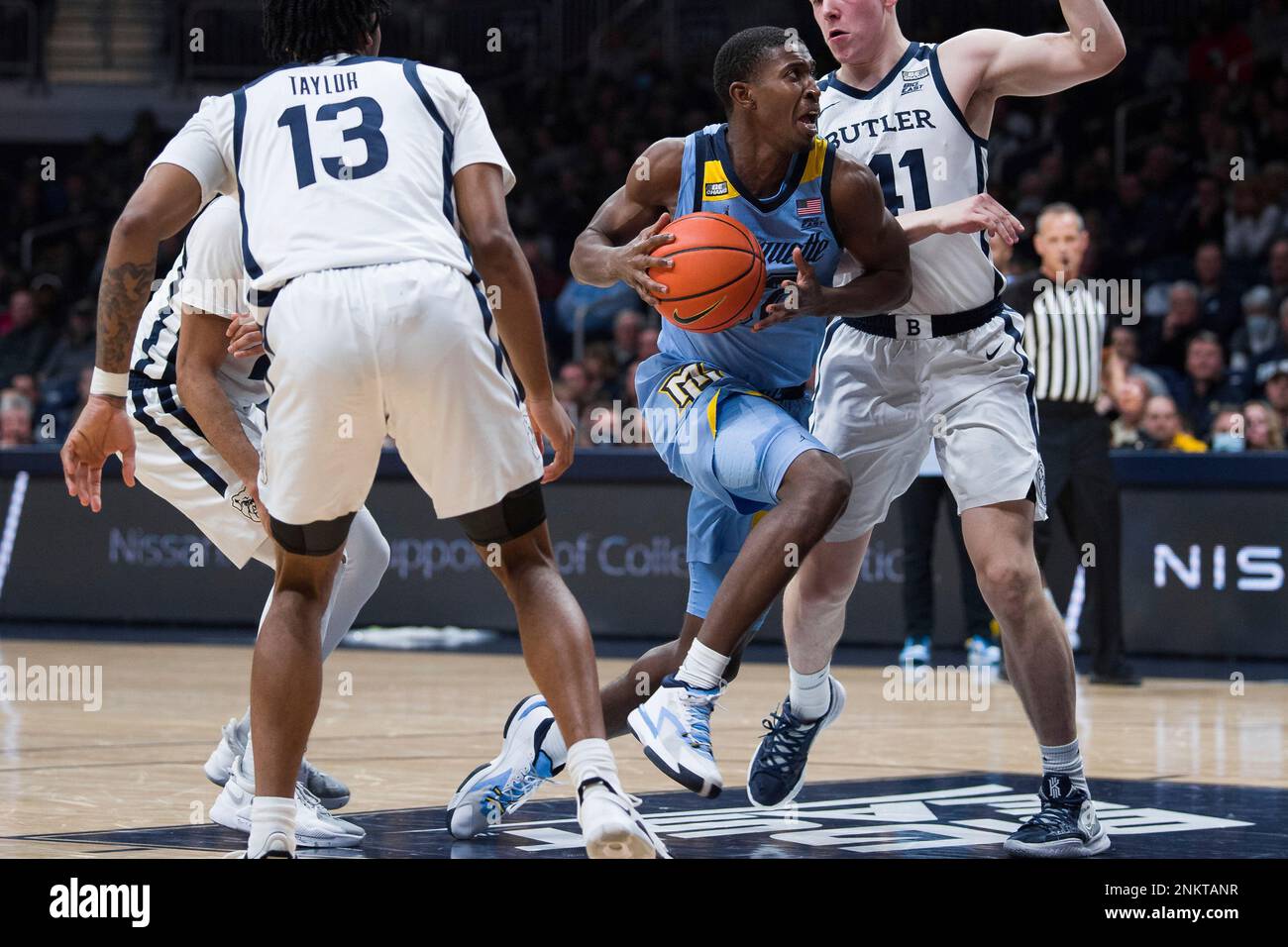 INDIANAPOLIS, IN - FEBRUARY 12: Marquette Golden Eagles guard Darryl ...
