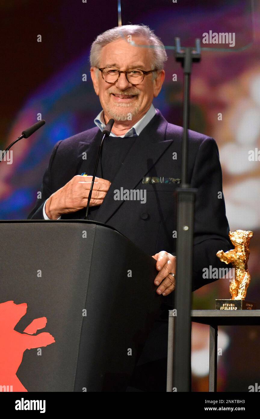Steven Spielberg at the 'The Fabelmans' premiere & Honorary Golden Bear ...