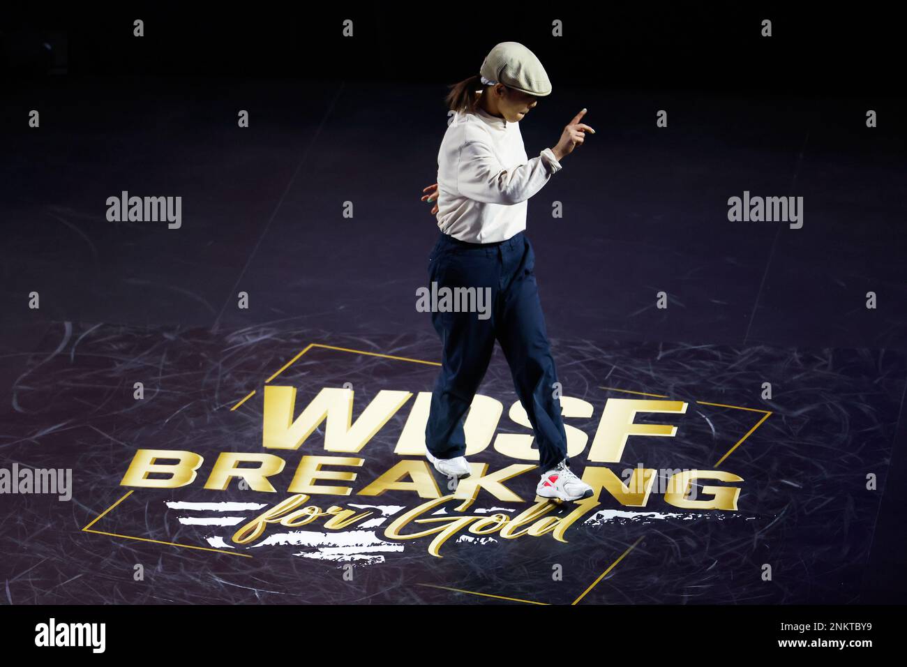 Fukuoka, Japan. 24th Feb, 2023. Ayumi Fukushima/Ayumi Breaking : WDSF ...