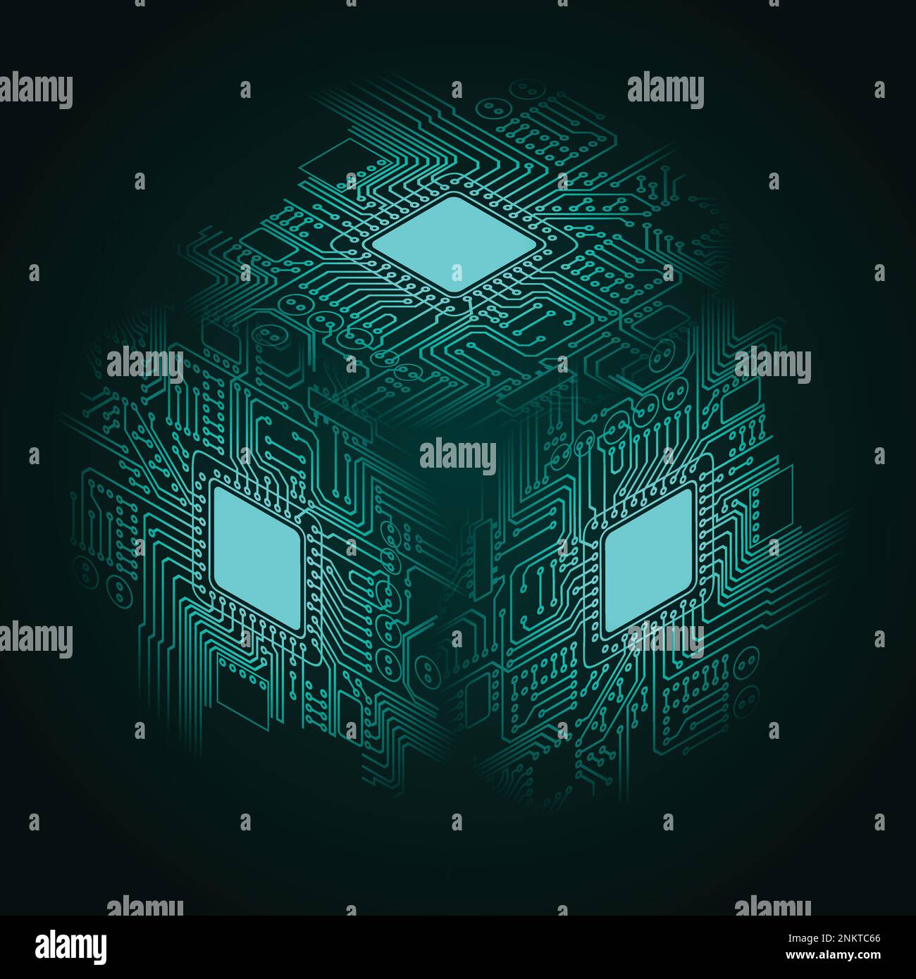 Chain perspective Stock Vector Images - Alamy