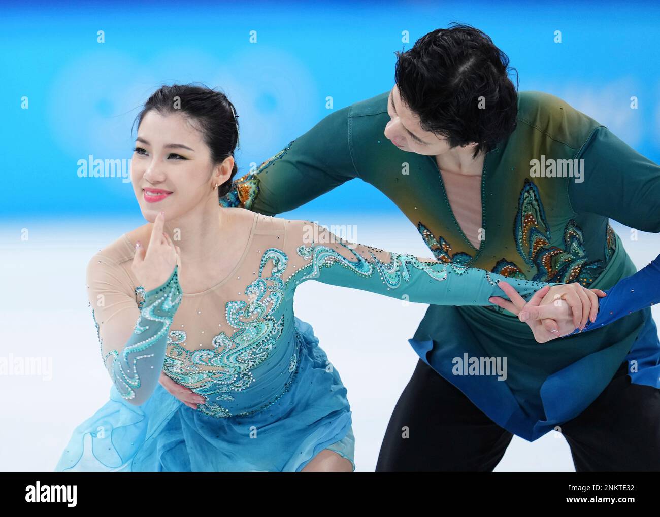WANG Shiyue / LIU Xinyu of China perform during the Ice Dance Free at ...