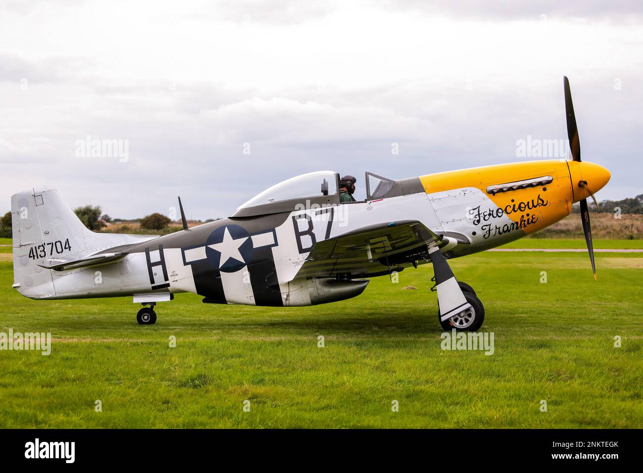 This is North American P-51D Mustang 44-73149, Ferocious Frankie ...