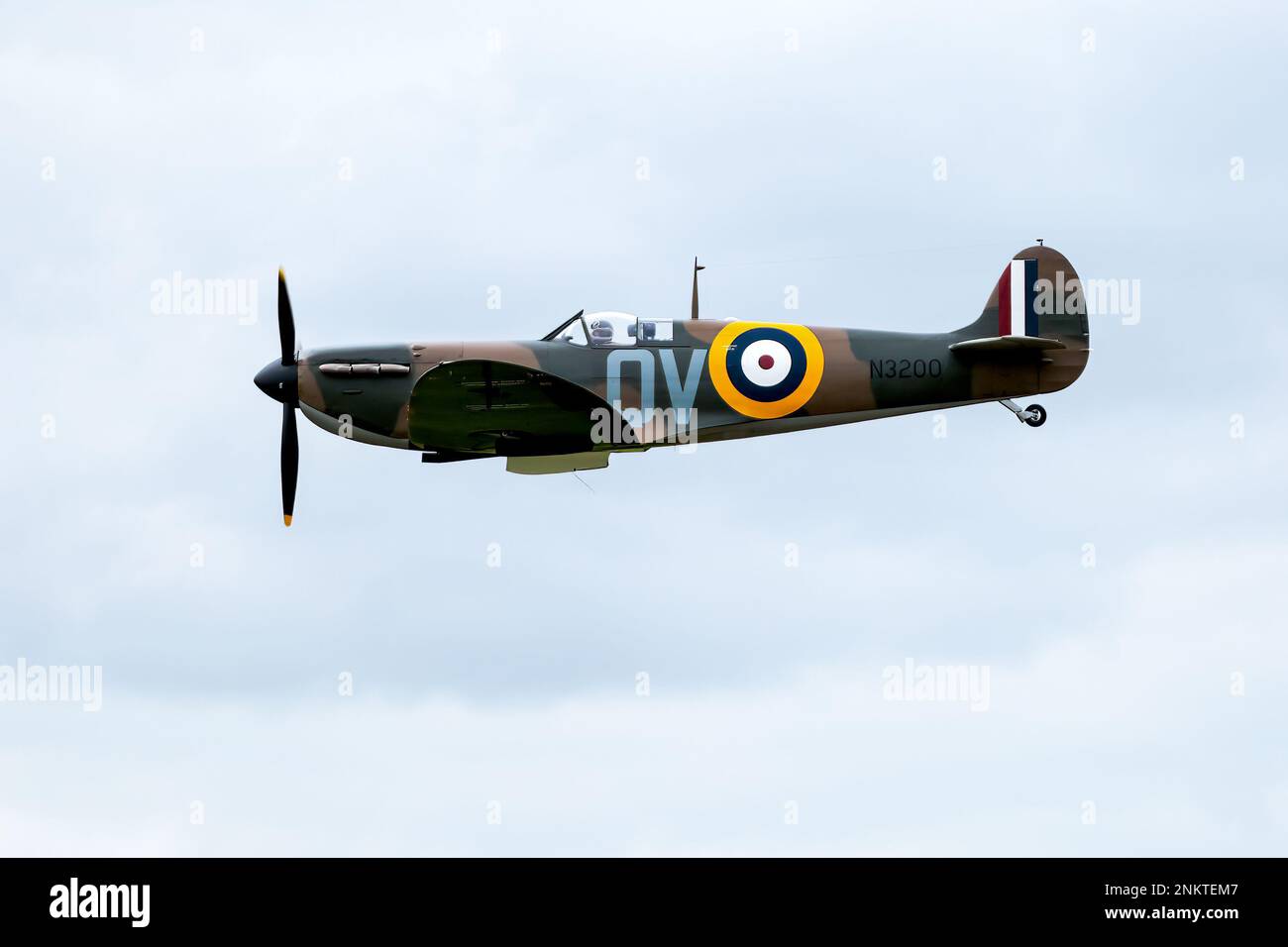 This is the Supermarine Spitfire Ia P9374 which served wtith the RAF ...