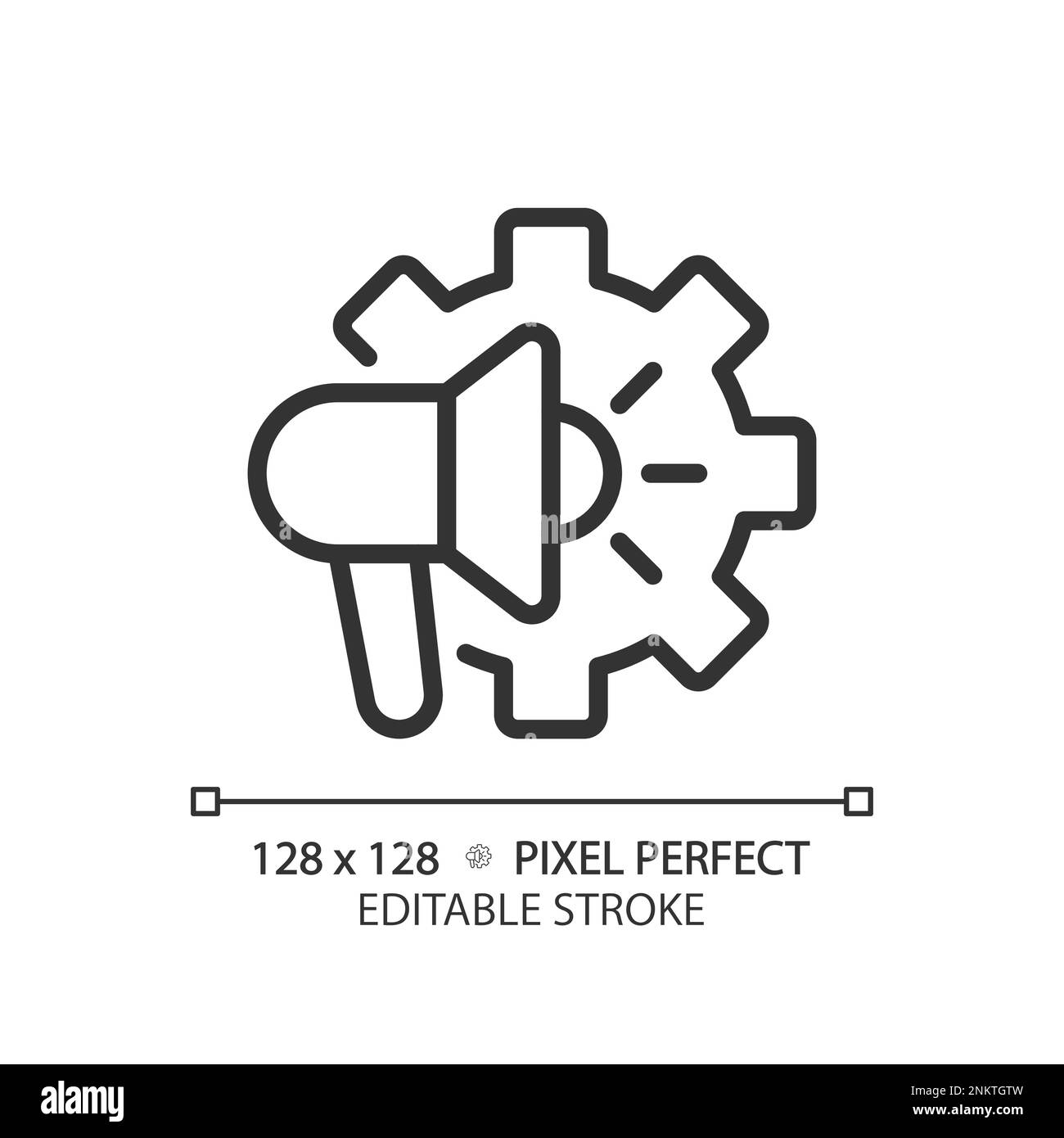 Ad settings pixel perfect linear icon Stock Vector Image & Art - Alamy Ad settings pixel perfect linear icon Stock Vector Image & Art - Alamy