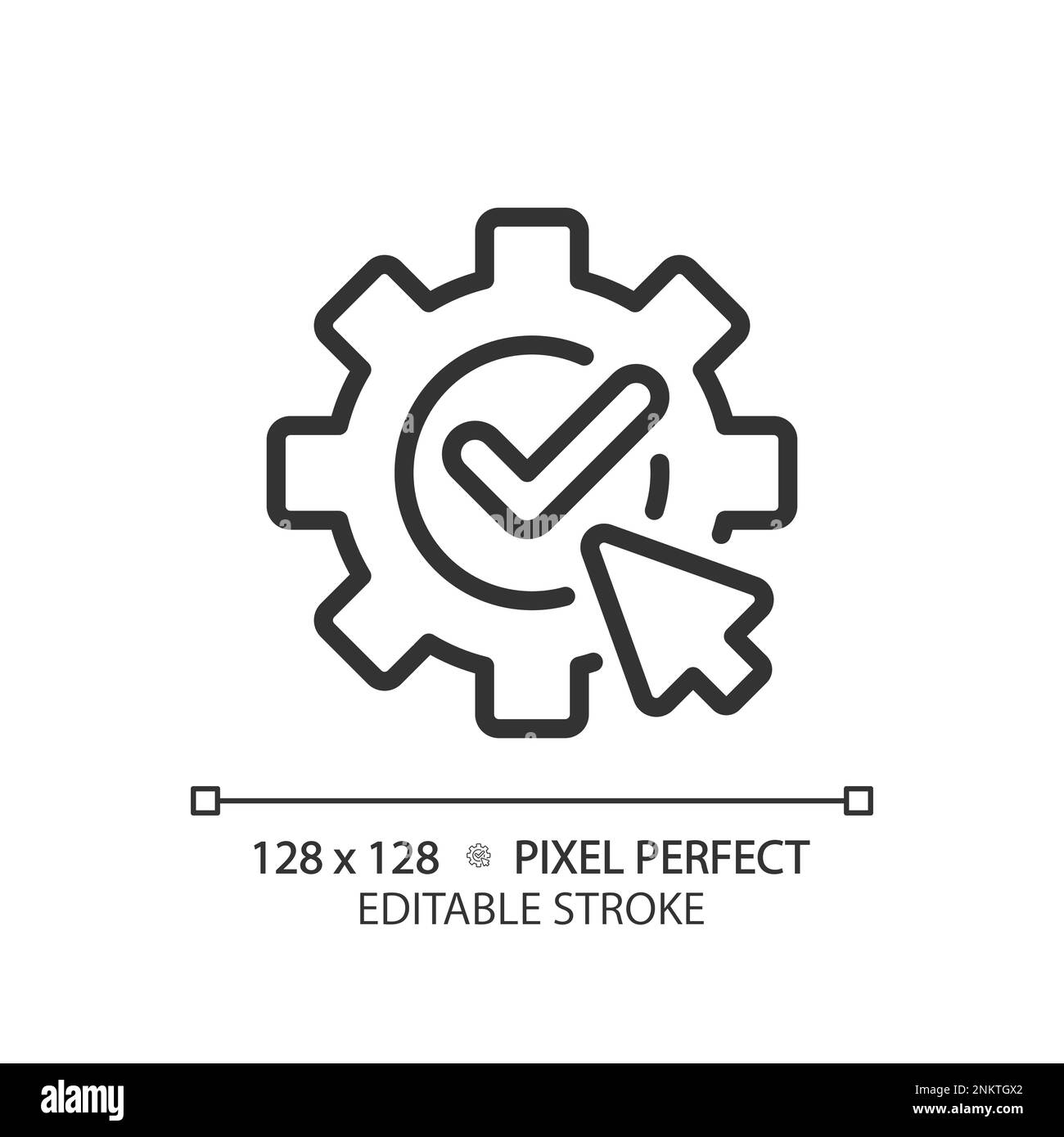 Apply settings pixel perfect linear icon Stock Vector Image & Art - Alamy Apply settings pixel perfect linear icon Stock Vector Image & Art - Alamy