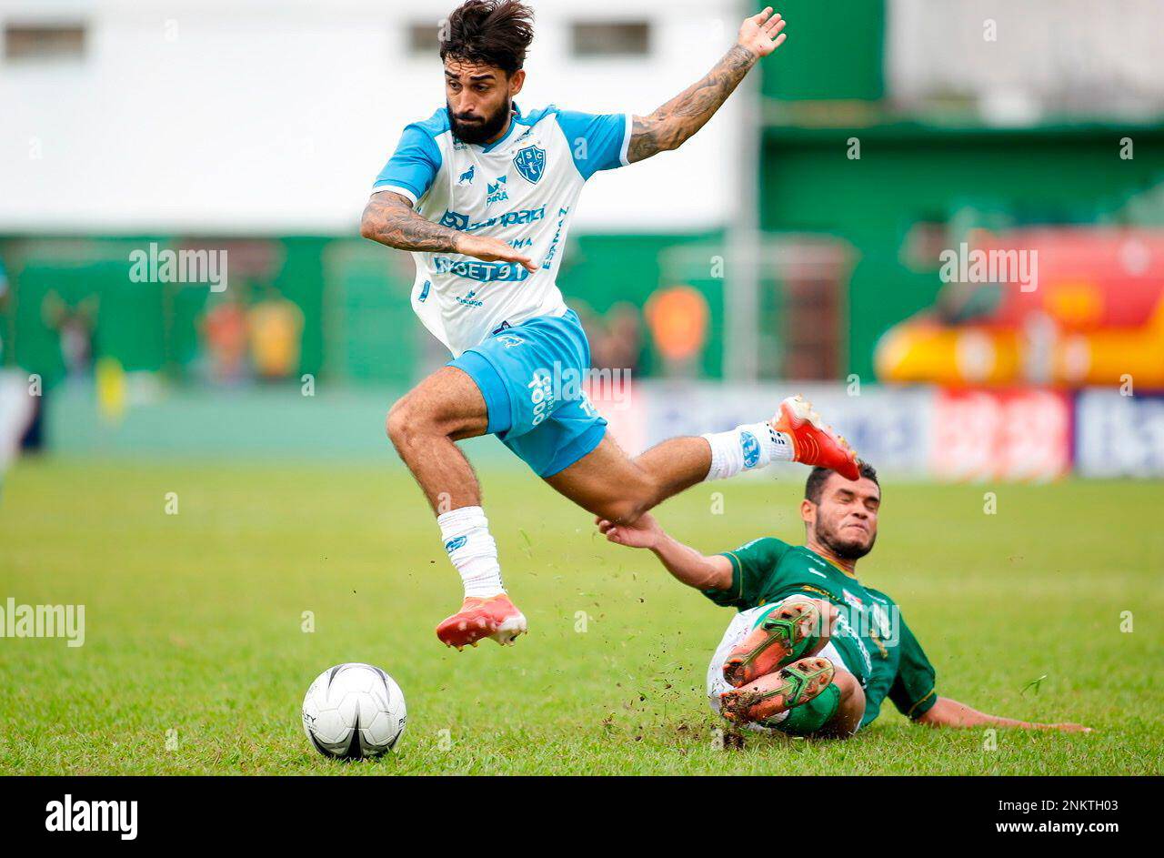 PA - Belem - 02/13/2022 - PARAENSE 2022, PAYSANDU X TAPAJOS - Patrick Brey player of Paysandu ...