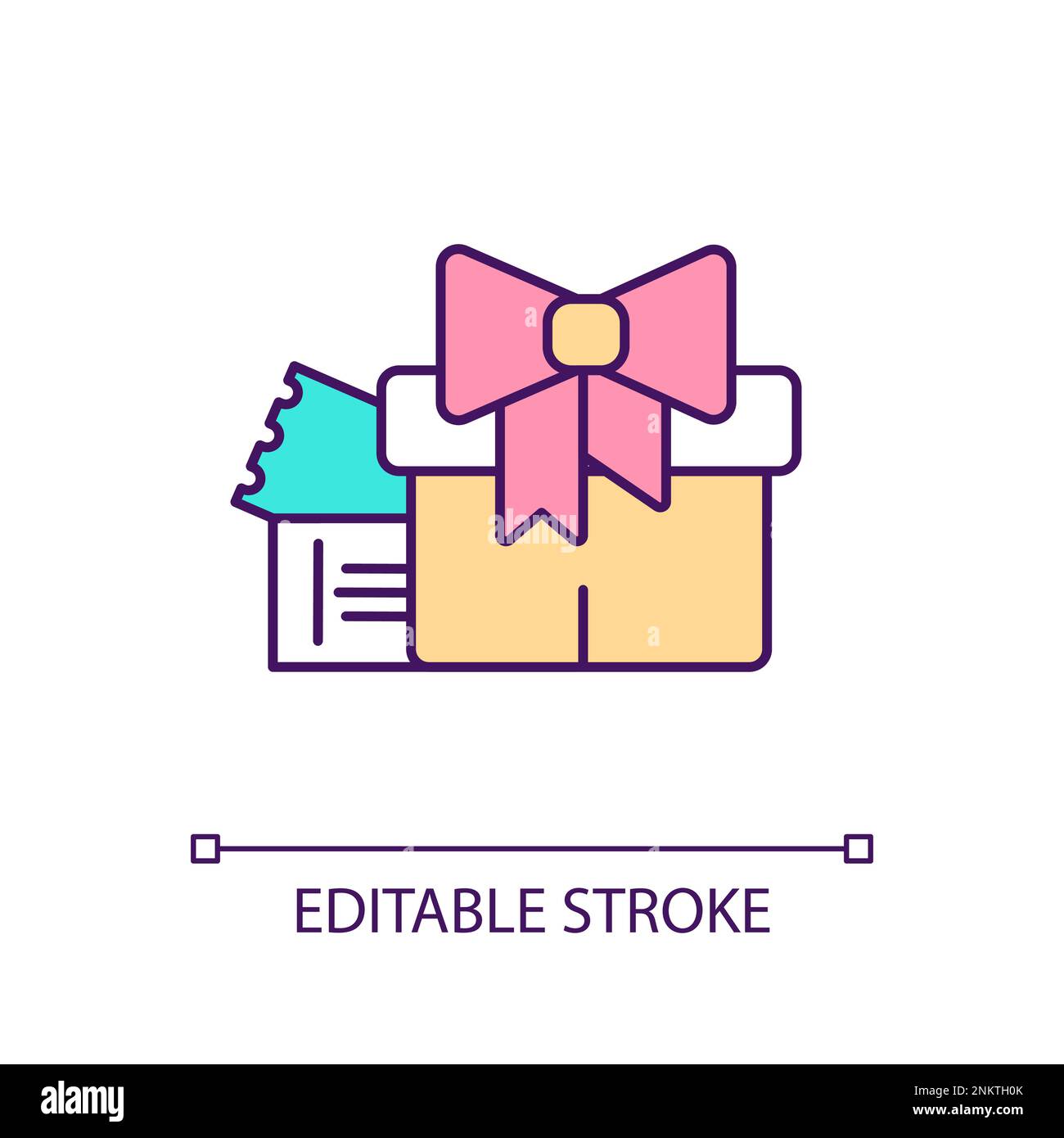 Rewards for loyal customers RGB color icon Stock Vector Image & Art - Alamy