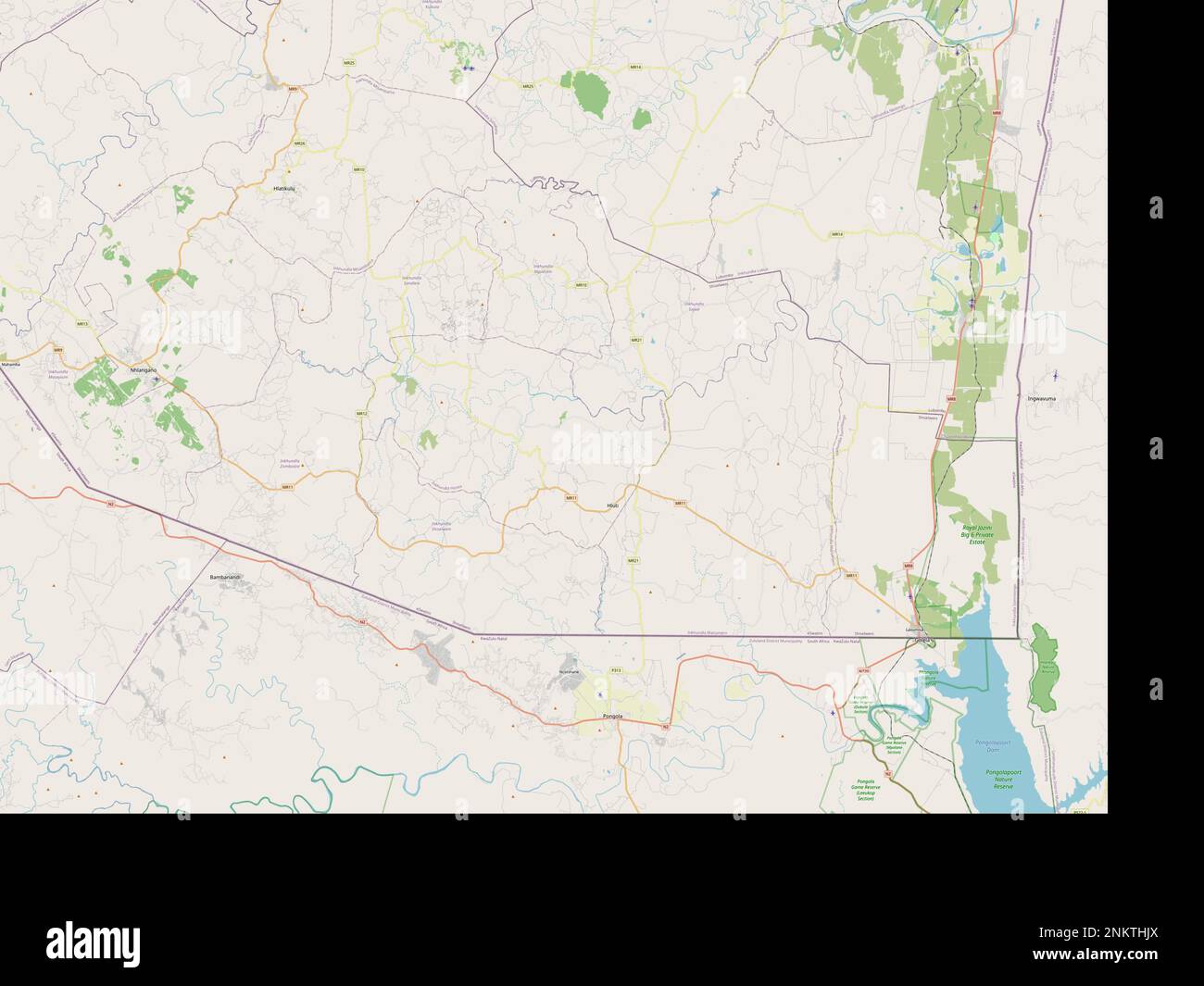 Mbabane shape map hi-res stock photography and images - Alamy