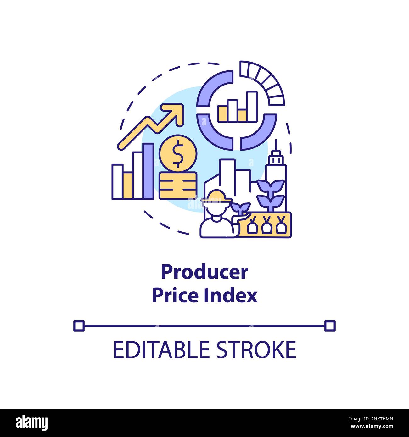 Producer price index concept icon Stock Vector Image & Art - Alamy