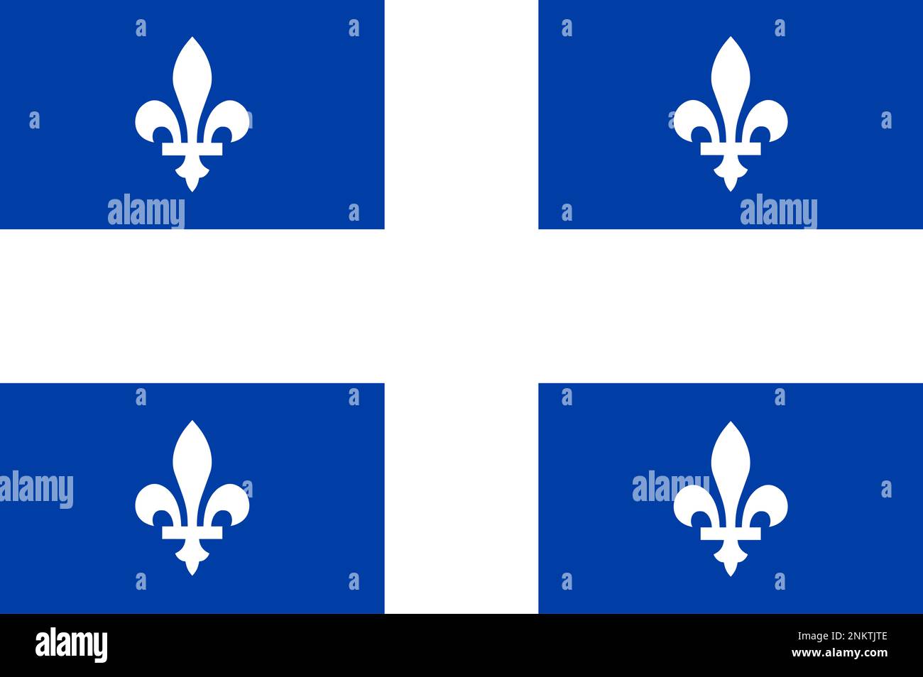 Provincial flag of Quebec Stock Photo - Alamy