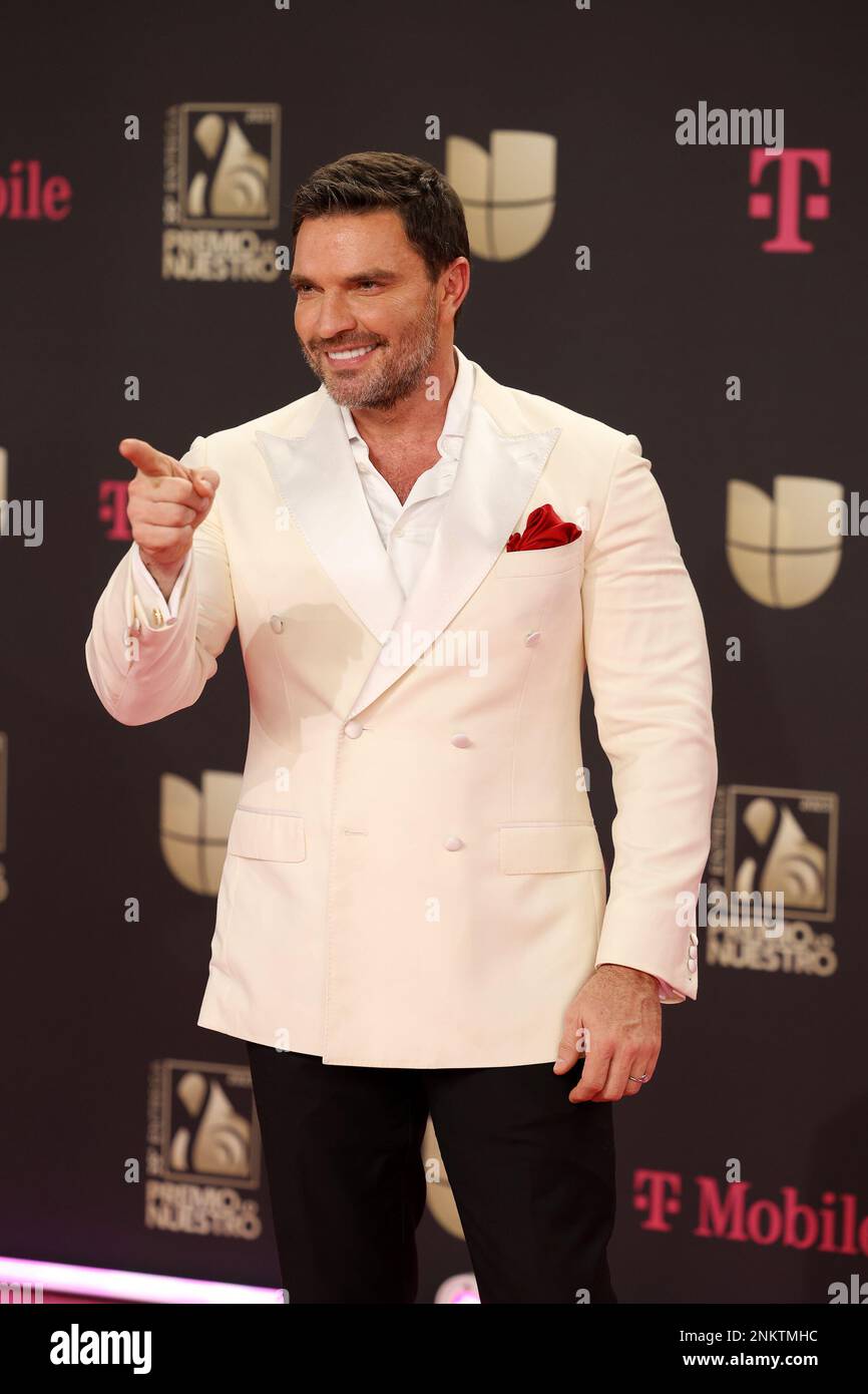 MIAMI, FL-FEB 23: Julian Gil is seen during Univision “ Premio Lo ...