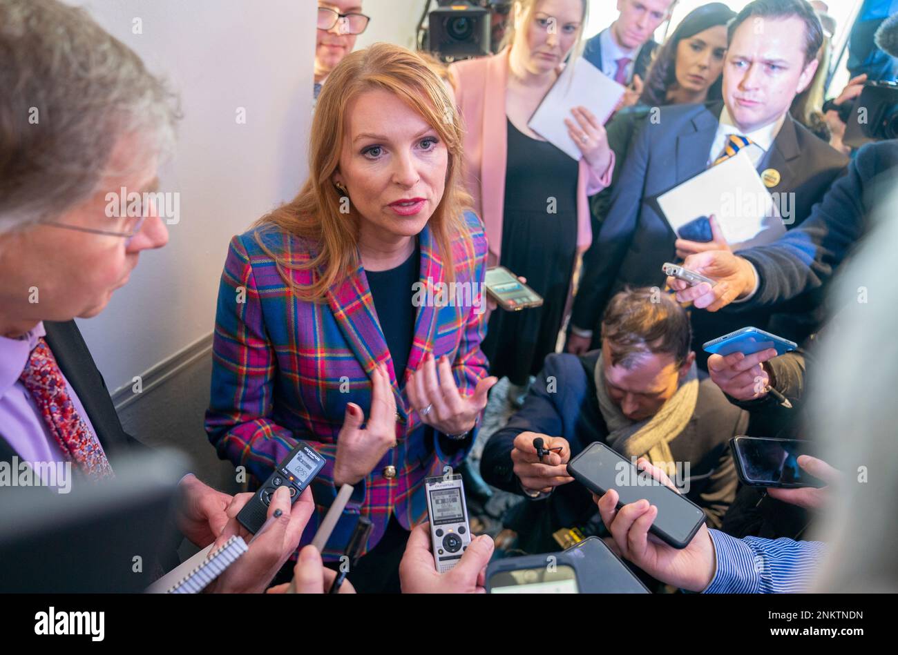 Ash regan snp leadership campaign hi-res stock photography and images ...