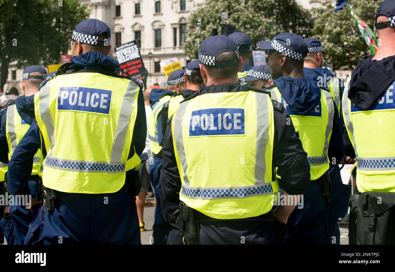 Black Lives Matter / Stand Up To Racism protest rally - Policing the ...