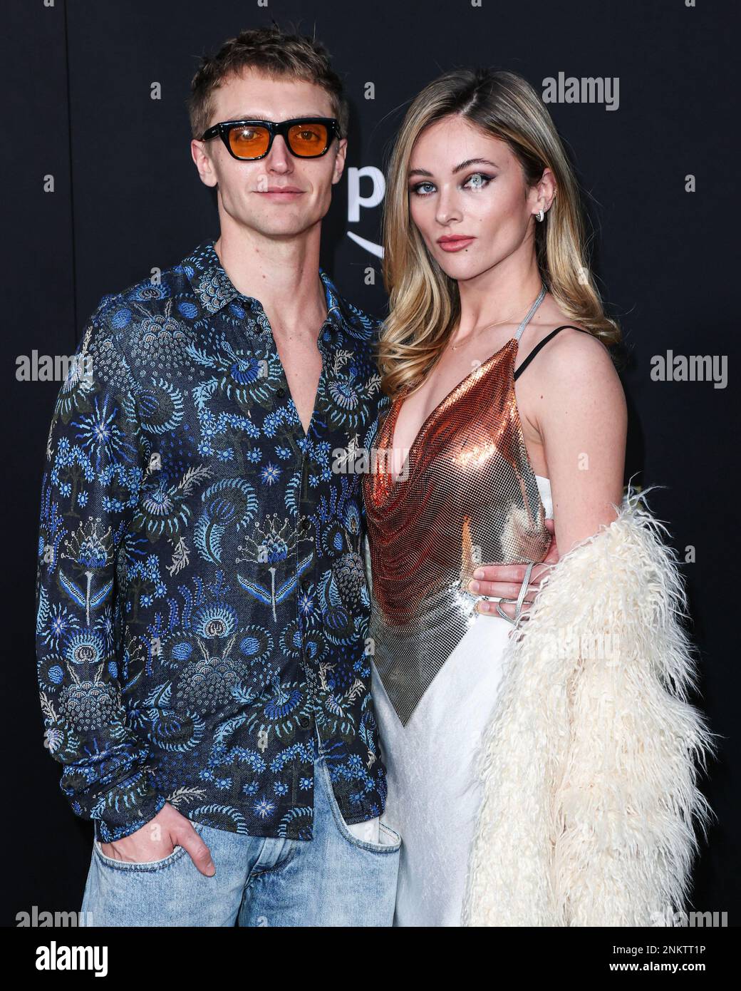 HOLLYWOOD, LOS ANGELES, CALIFORNIA, USA - FEBRUARY 23: Hart Denton and ...