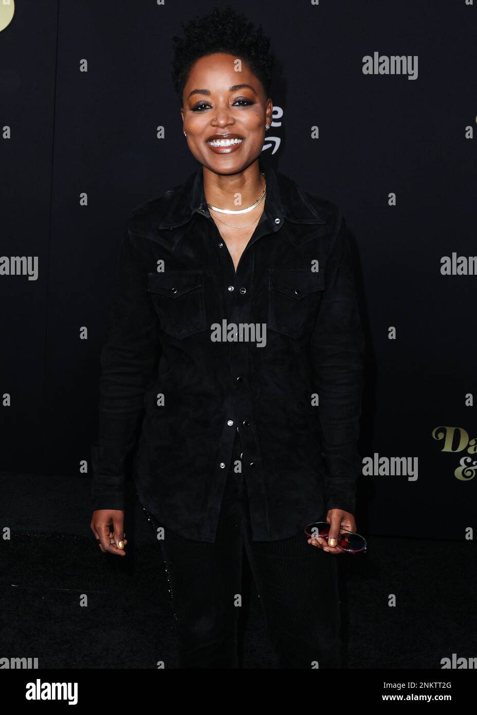 HOLLYWOOD, LOS ANGELES, CALIFORNIA, USA - FEBRUARY 23: Ayesha Harris ...