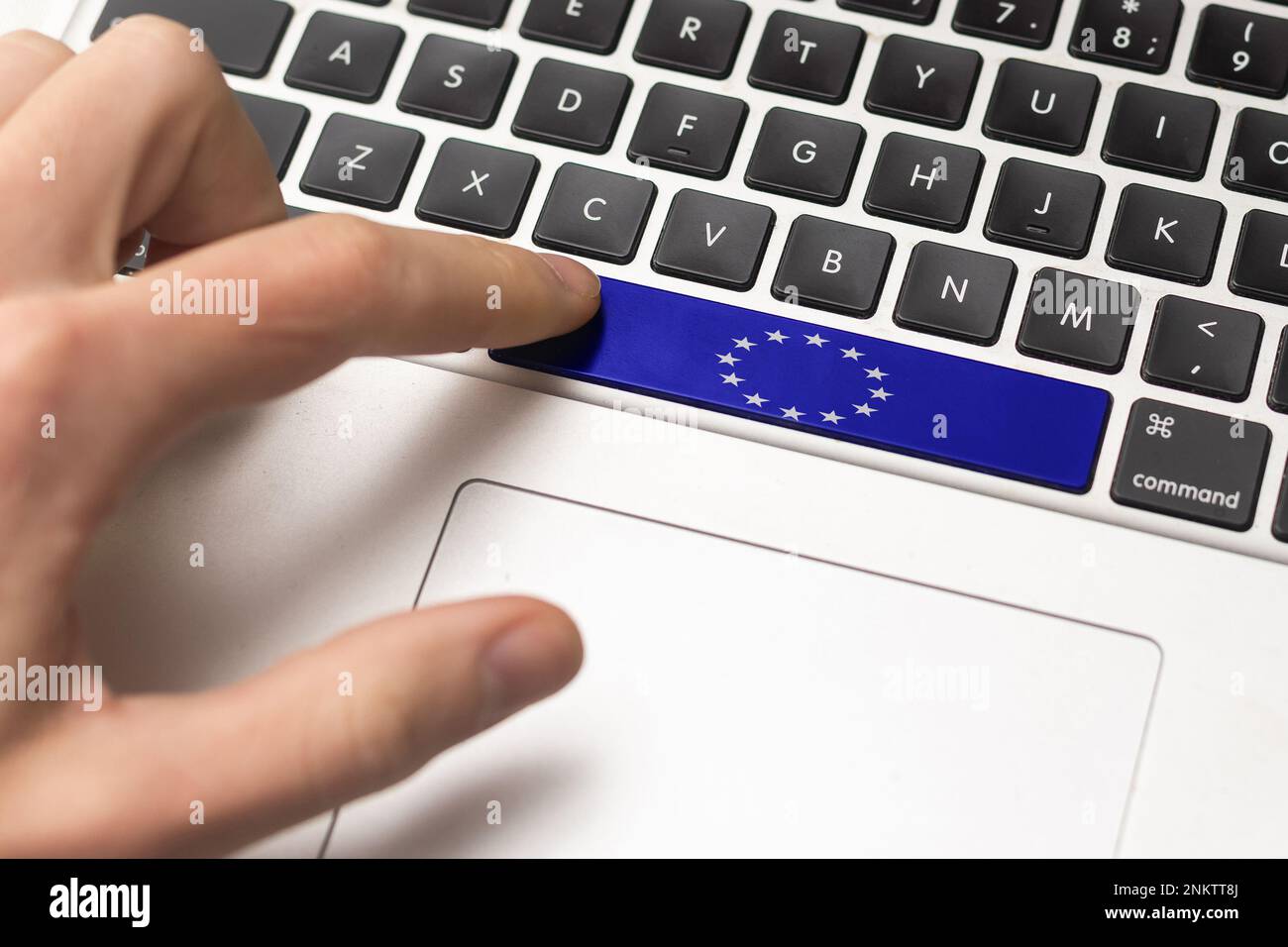 European Union and EU community CE marking concept with sign, symbol ...