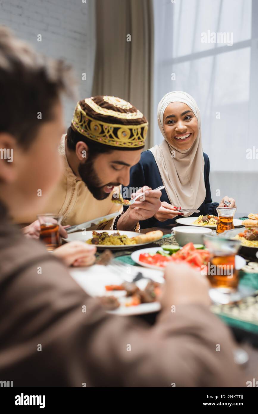 Ramadan family hi-res stock photography and images - Alamy