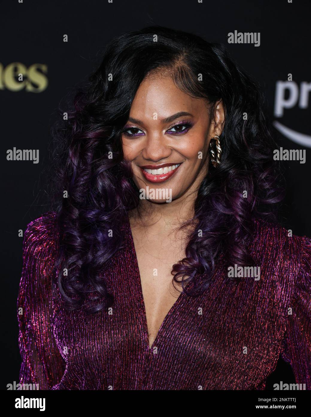 HOLLYWOOD, LOS ANGELES, CALIFORNIA, USA - FEBRUARY 23: Nzingha Stewart ...