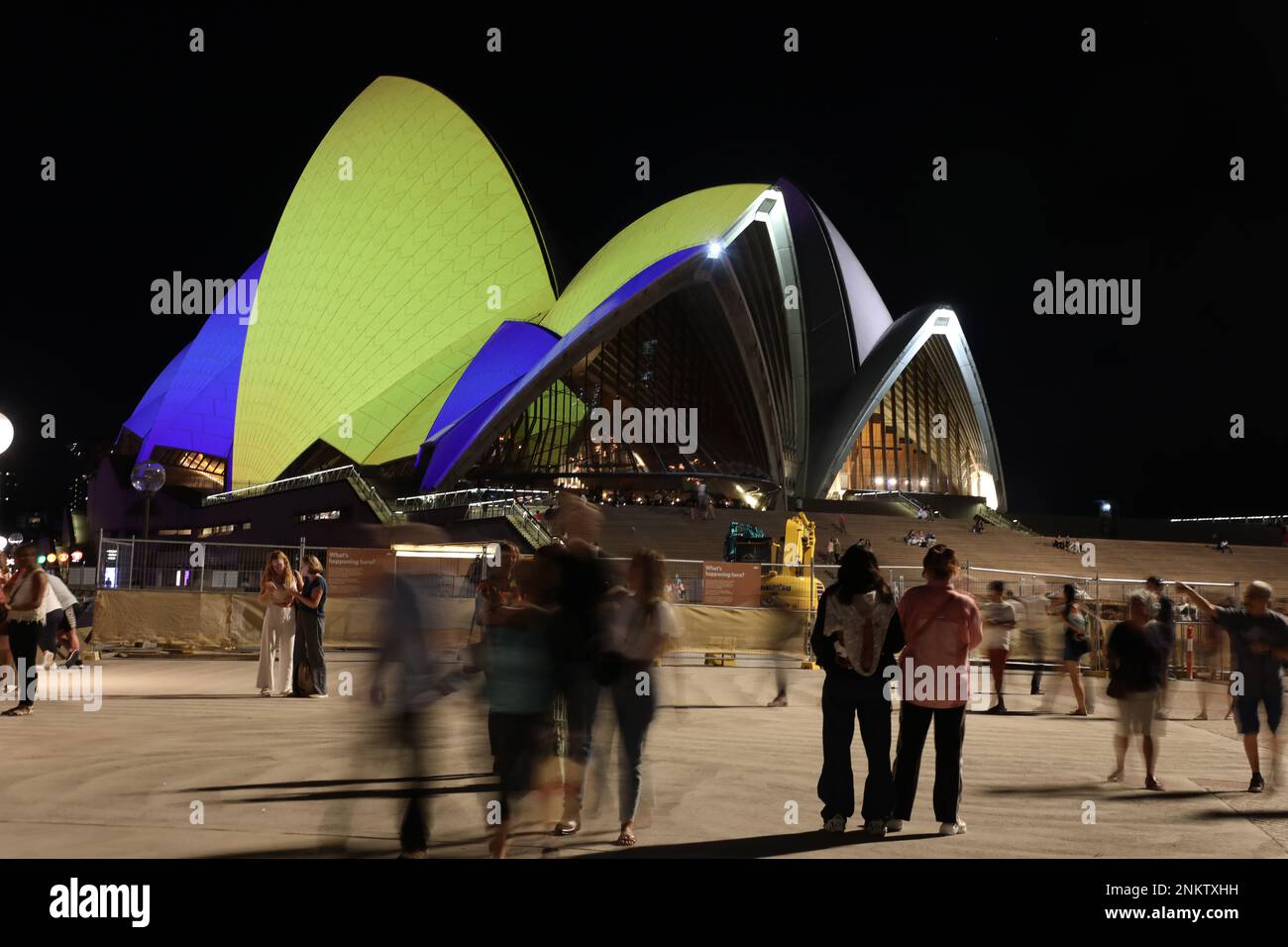 Sydney, Australia. 24th February 2023. The Sydney Opera House was ...